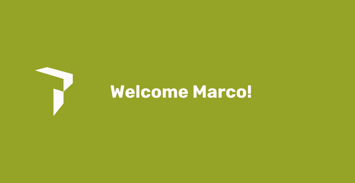 Welcome Marco!